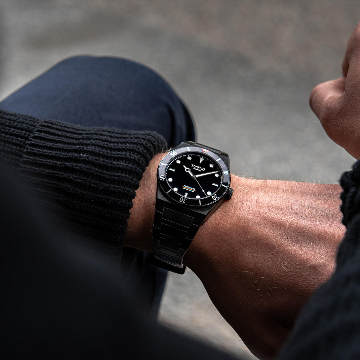 Blackwater DLC automatic | Tusenö, Swedish watches online since 2015