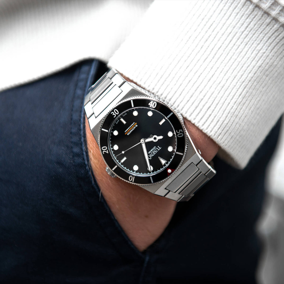 Blackwater, our first automatic watch | Tusenö Watches since 2015