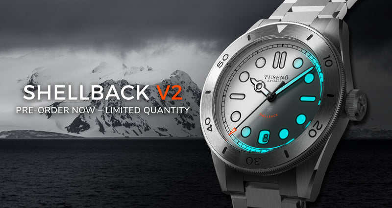 Shellback Automatic Swiss Made | Tusenö, mens watches online since 2015