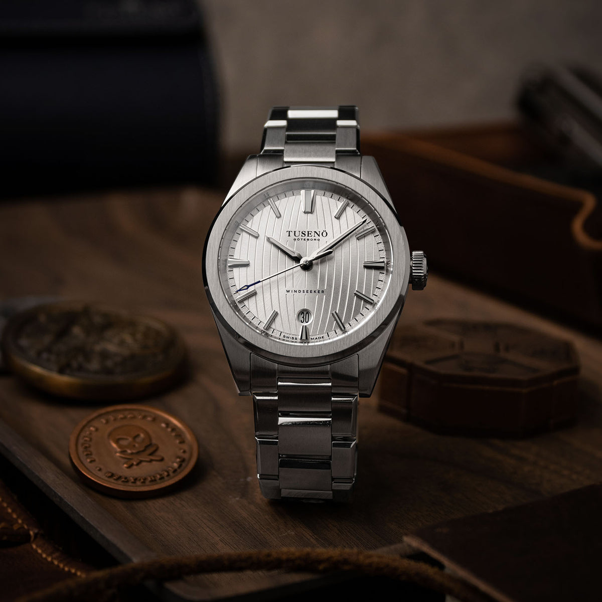 Windseeker Silver | Tusenö, Swedish automatic watches online since 2015